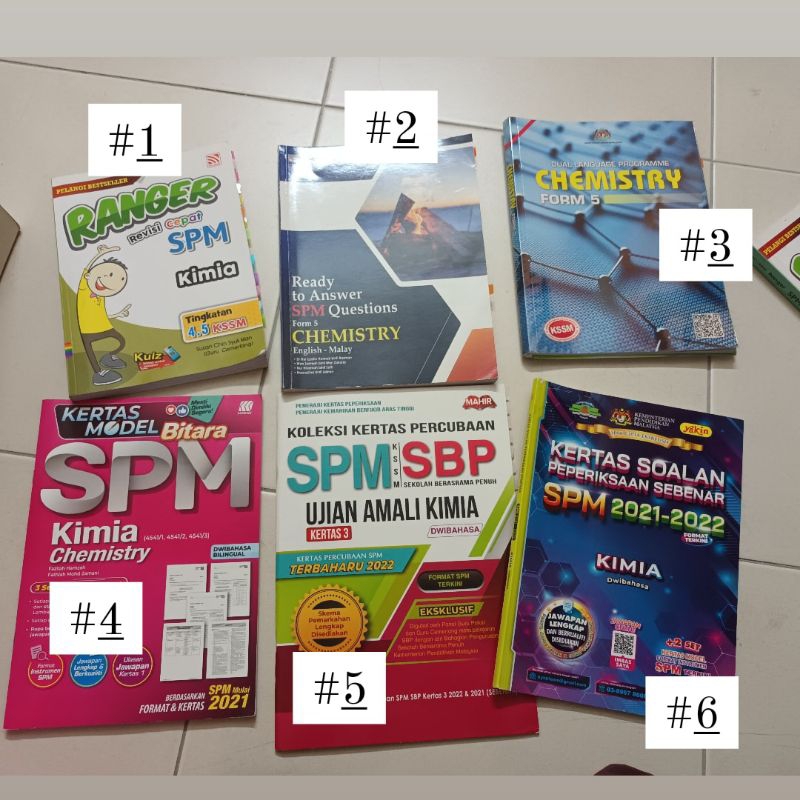 Preloved spm books (cheap) bio kimia fizik addmath | Shopee Malaysia