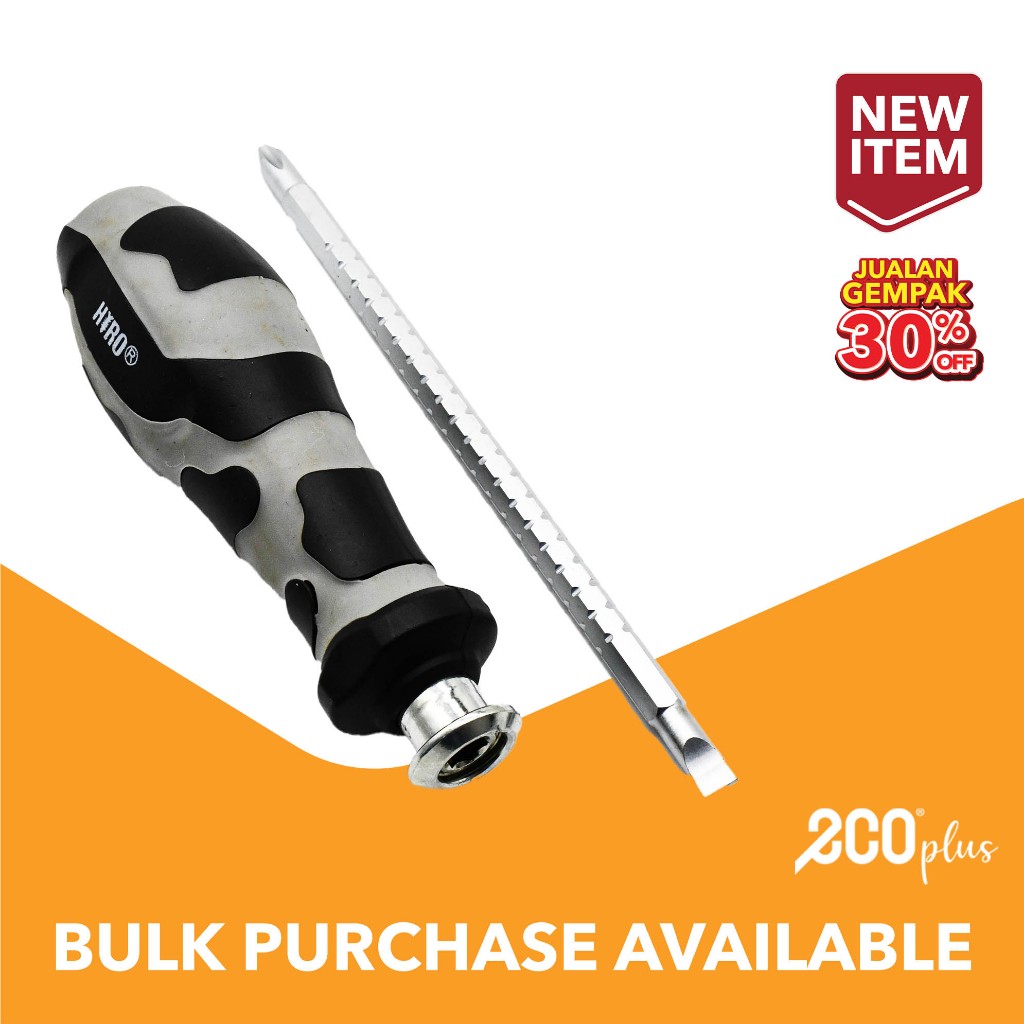 Hiro Split Screwdriver 6mm x 100mm | Shopee Malaysia