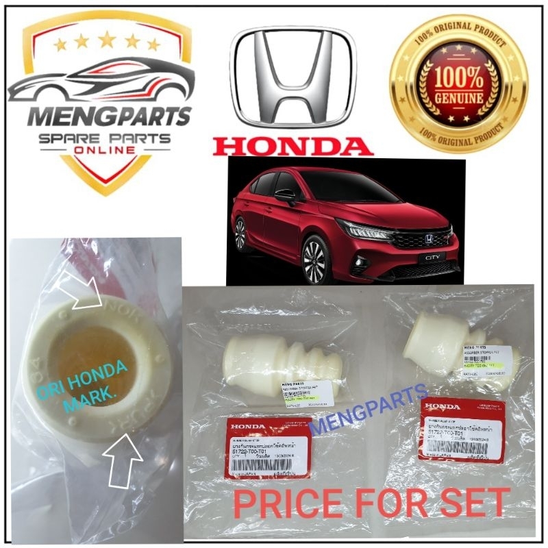 ORIGINAL HONDA CITY TOO GN2 FRONT ABSORBER SHAFT BUSH ABSORBER STOPPER ...
