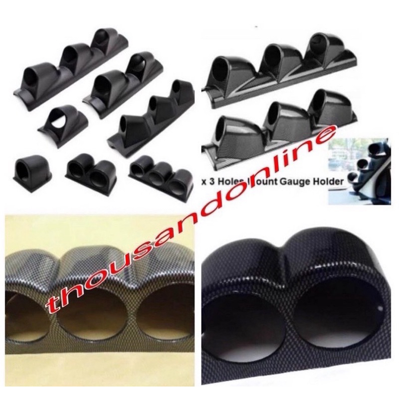 SINGLE / 2 IN 1 / 3 IN 1 METER GAUGE PILLAR MOUNT POD HOLDER BRACKET ...