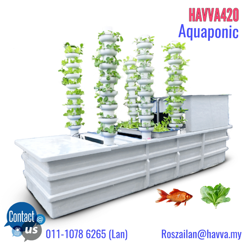 HAVVA420 The Ultimate Aquaponic (Aquaculture – Vertical Farming ...