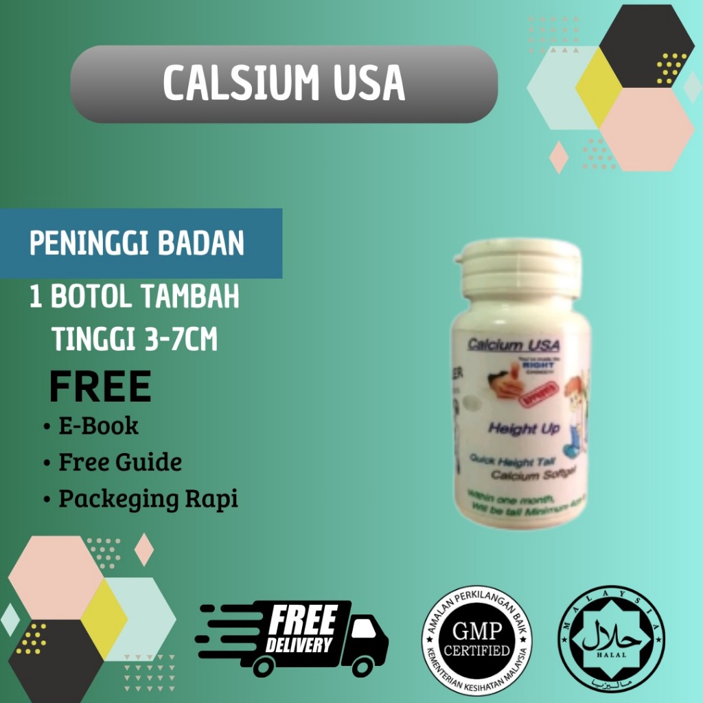 CALSIUM USA UBAT TINGGI BADAN MURAH PENINGGI BADAN, UNTUK DEWASA OBAT ...