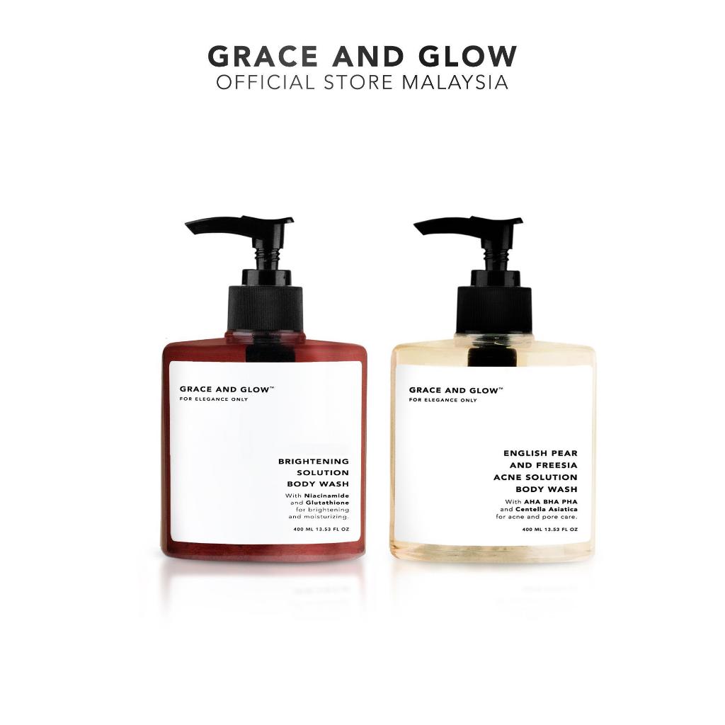 Grace and Glow Brightening Solution Body Wash + English Pear and ...