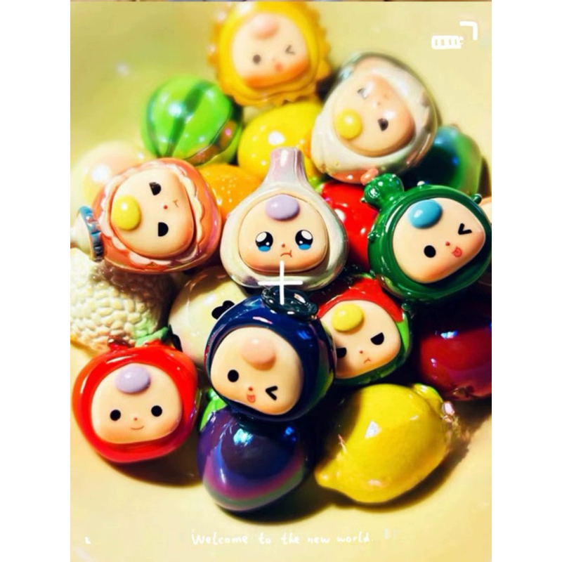 baby Three-Year-Old Fruit Series bind bag mini fruit baby(1pack 4pcs ...