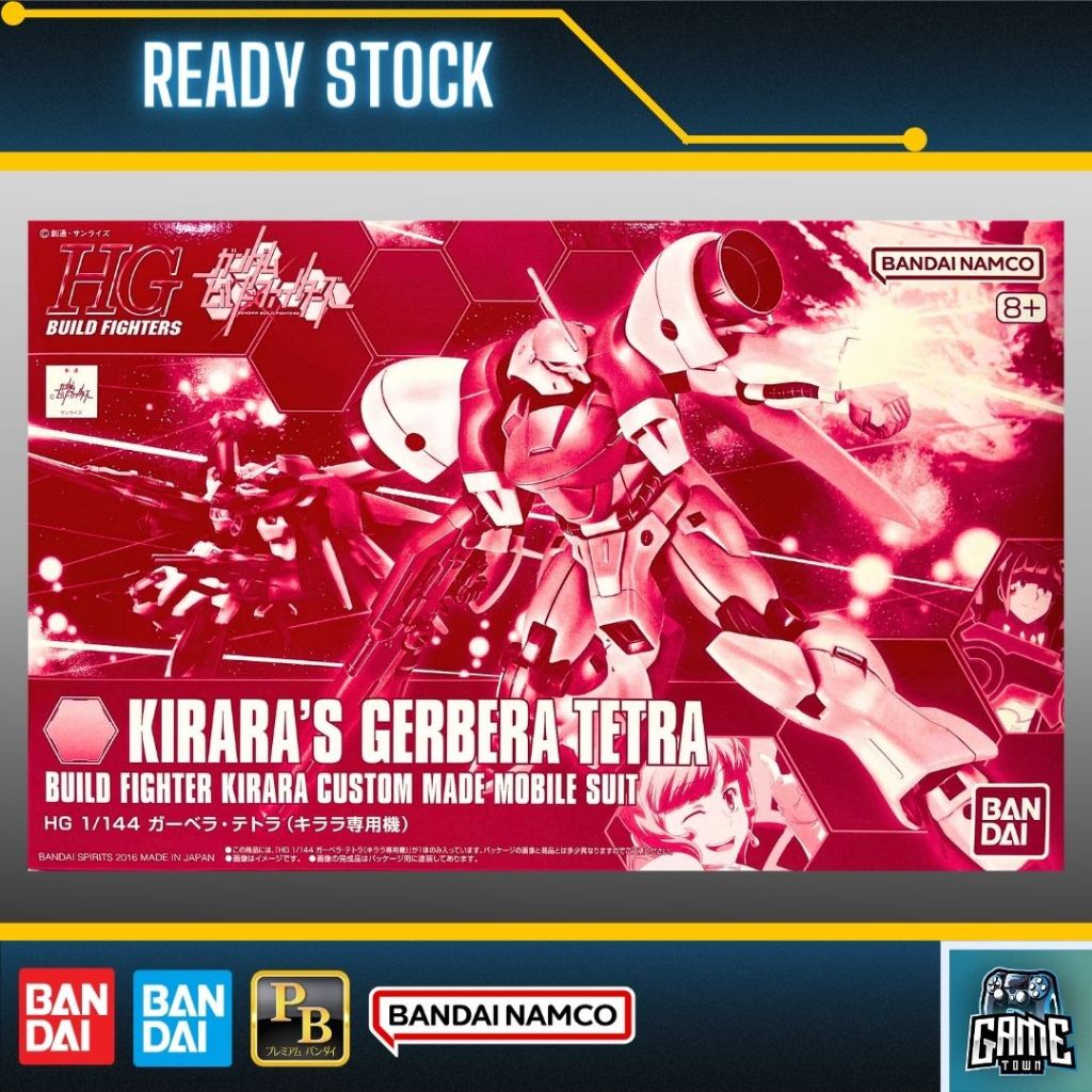 Premium Bandai HG BF 1/144 AGX-04 Gerbera Tetra (Kirara Custom) | Shopee Malaysia