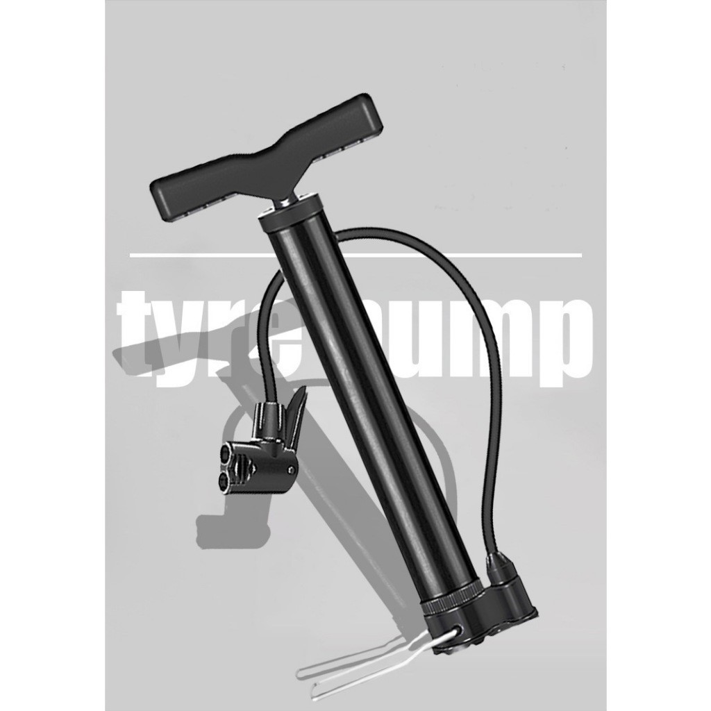 W23 Portable ball pump, basketball football swimming ring air needle ...