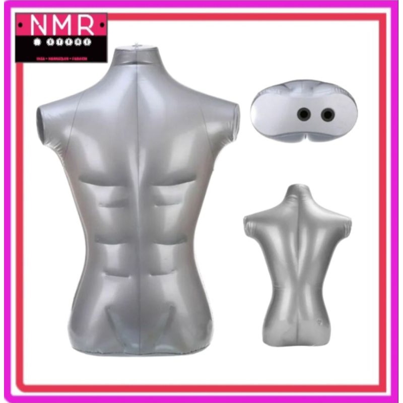 Half Upper Body Male Inflatable Air Mannequin, Display Props/Patung ...