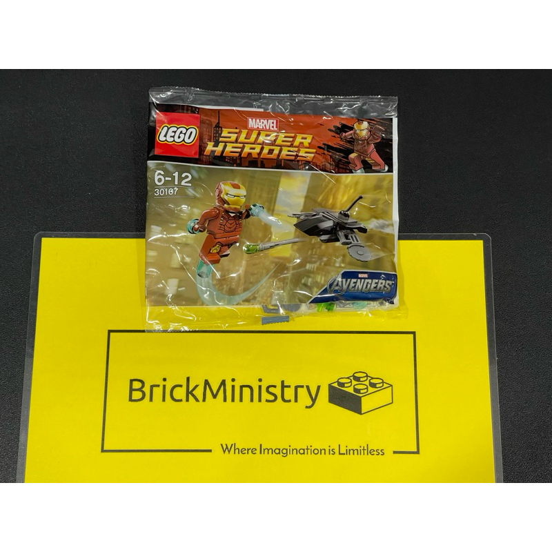 LEGO 30167 Marvel Super Heroes Iron Man vs. Fighting Drone | Shopee Malaysia
