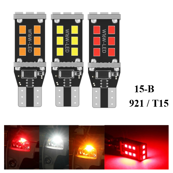15-B LED 921/T15 bulb Car reverse lamp Backup Light car LED Canbus 1SET ...