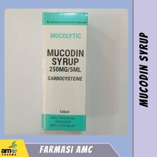 (BATUK BERKAHAK) MUCODIN SYRUP 250MG/5ML (CARBOCYSTEINE) | Shopee Malaysia