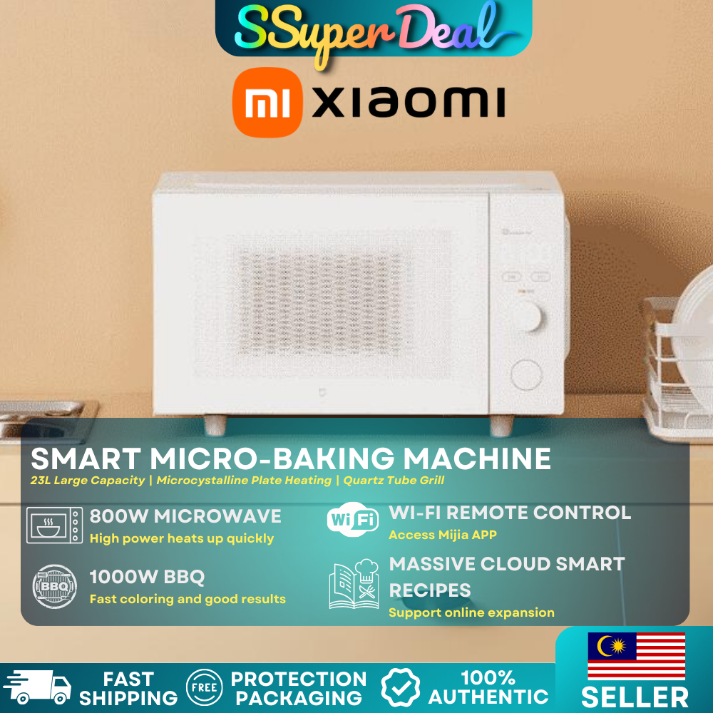 Xiaomi Smart Micro-baking Microwave + Oven Machine 23L 2 in 1 / 20L ...