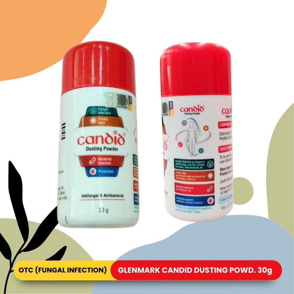 GLENMARK CANDID DUSTING POWDER 30g | Shopee Malaysia