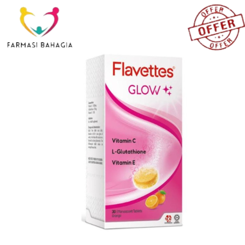 FLAVETTES EFFERVESCENT GLOW FOR SKIN 15'S/30'S [NEW PACKAGING] | Shopee ...