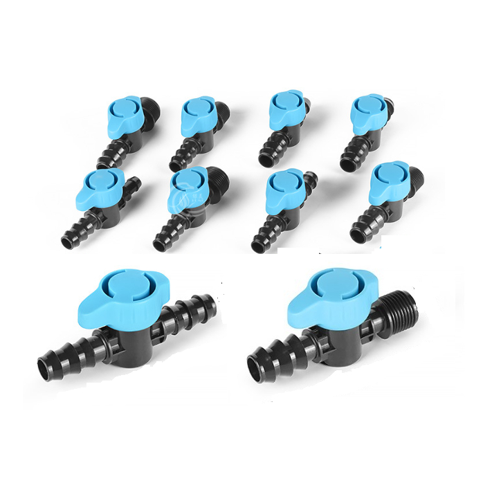 (16mm or 20mm) 1/2" 3/4" Threaded LB Stopcock Quick Action Valve For ...