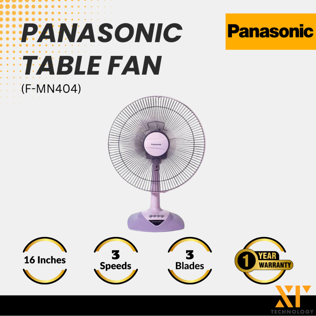 PANASONIC TABLE FAN 16" (F-MN404) | Shopee Malaysia