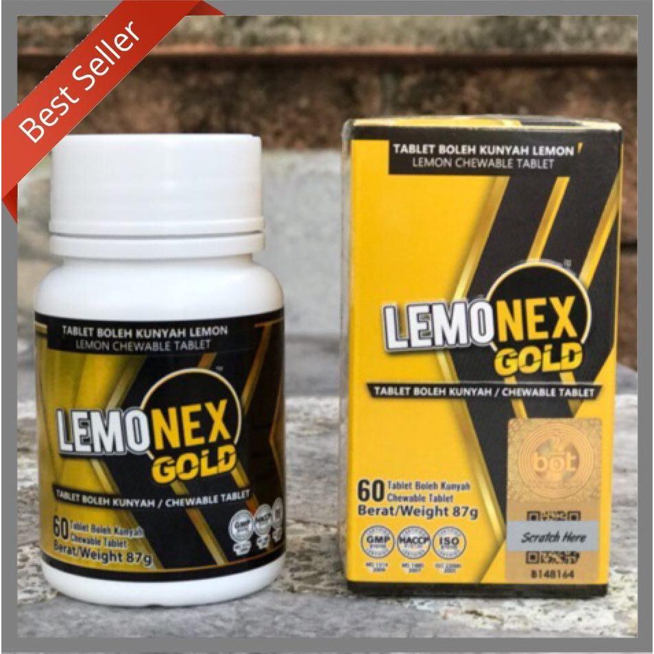 💥Original💥 Lemonex Burn Gold 60 Tablets (Detox & Slimming) Fat Burner ...
