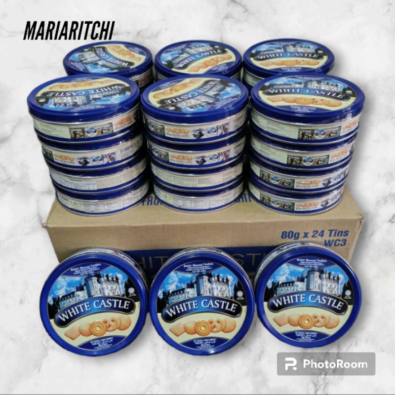 Biskut Mentega Butter Cookies White Castle 80g | Shopee Malaysia