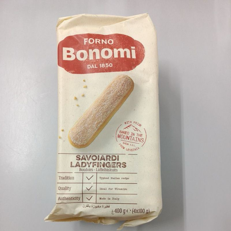 Forno Bonomi Sponge Fingers Lady Biscuits 400gm tiramisu cake / 提拉米苏 ...