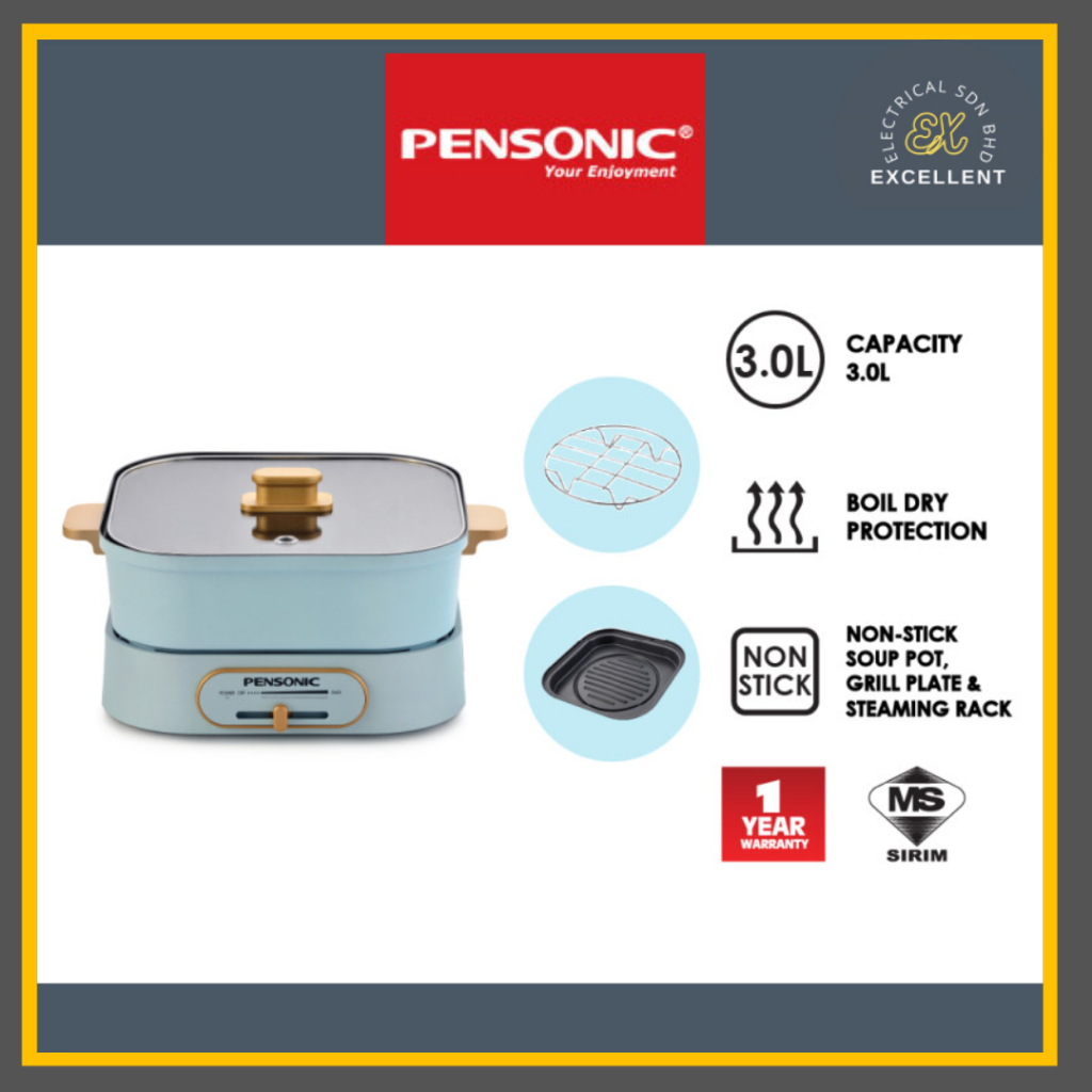 Pensonic Multi Cooker | PMC-1303GSX OFFER | Shopee Malaysia