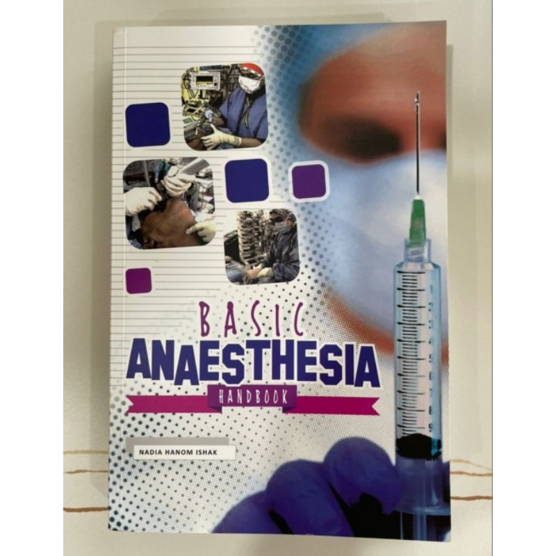 [NEW] Basic Anaesthesia Handbook (UiTM Press) | Shopee Malaysia