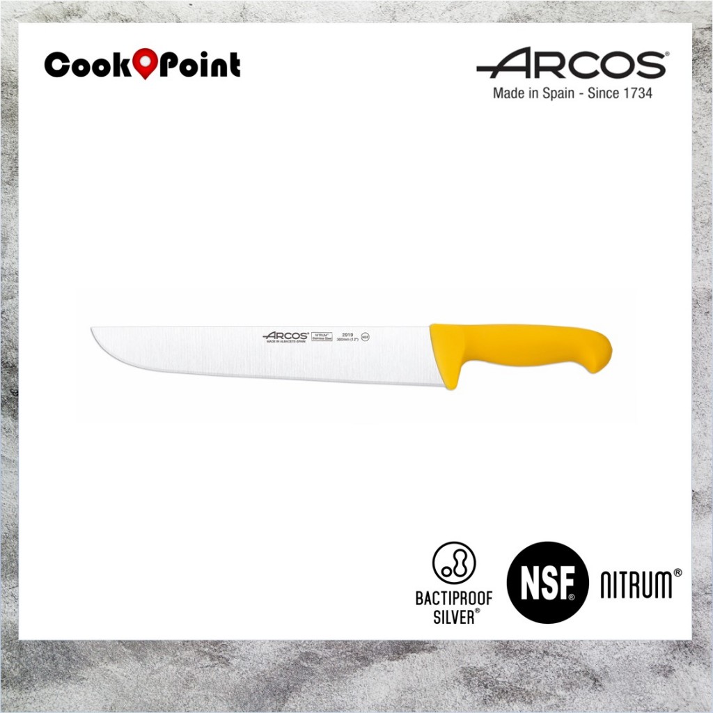 ORIGINAL Made in Spain Arcos 12 Inch Butcher Knife - 2919 | Shopee Malaysia