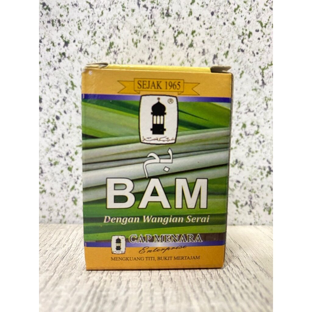 BAM PANAS CAP MENARA BALM UNTUK SAPU BAHAGIAN SAKIT OTOT BADAN BALM ...