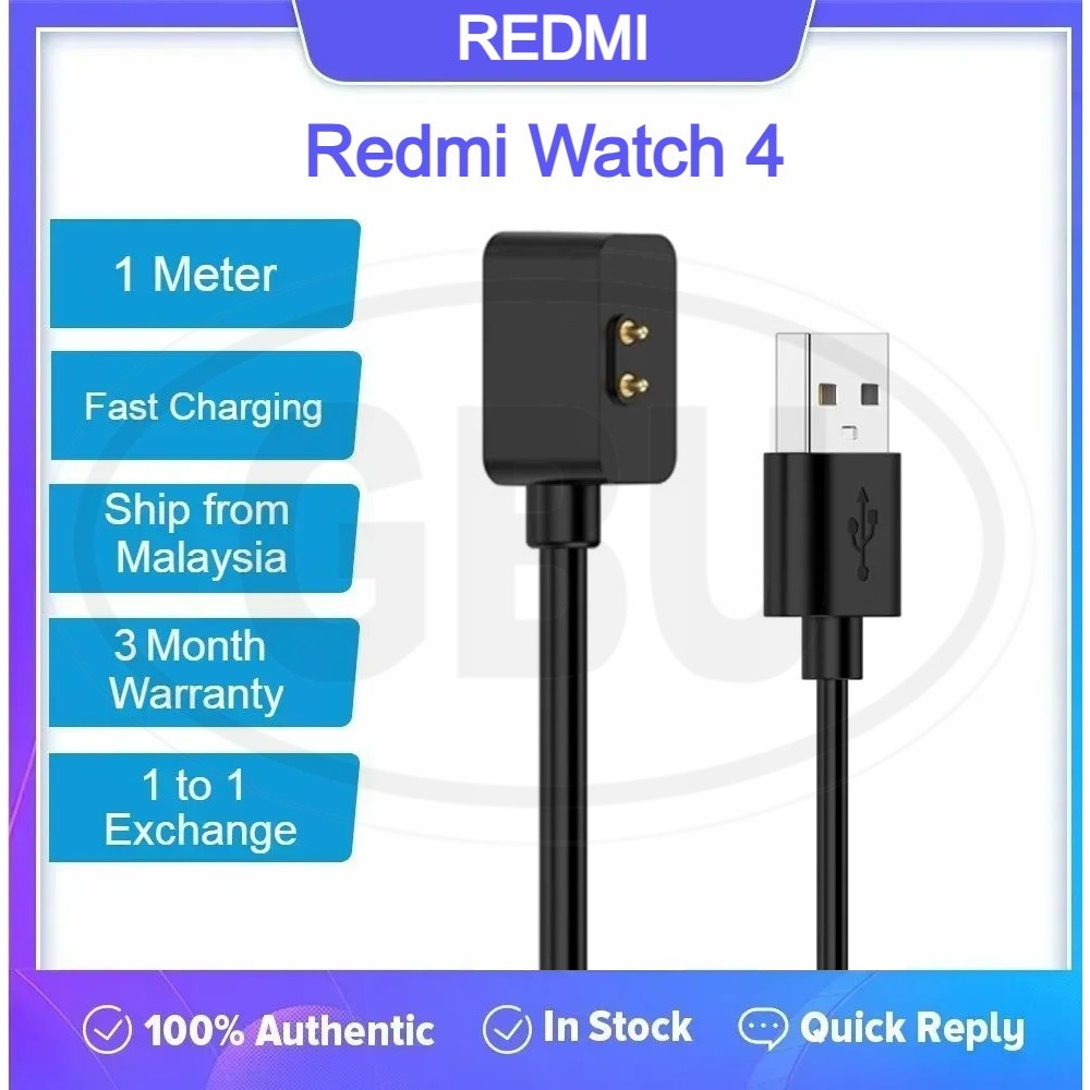 Xiaomi Redmi Watch 4 USB Magnetic Charger Dock Cradle Charging Cable ...