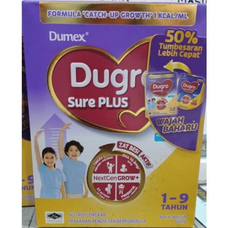 DUGRO COMPLETE (NEW PACKAGING) TO DUGRO SURE PLUS TAILORED NUTRITION ...