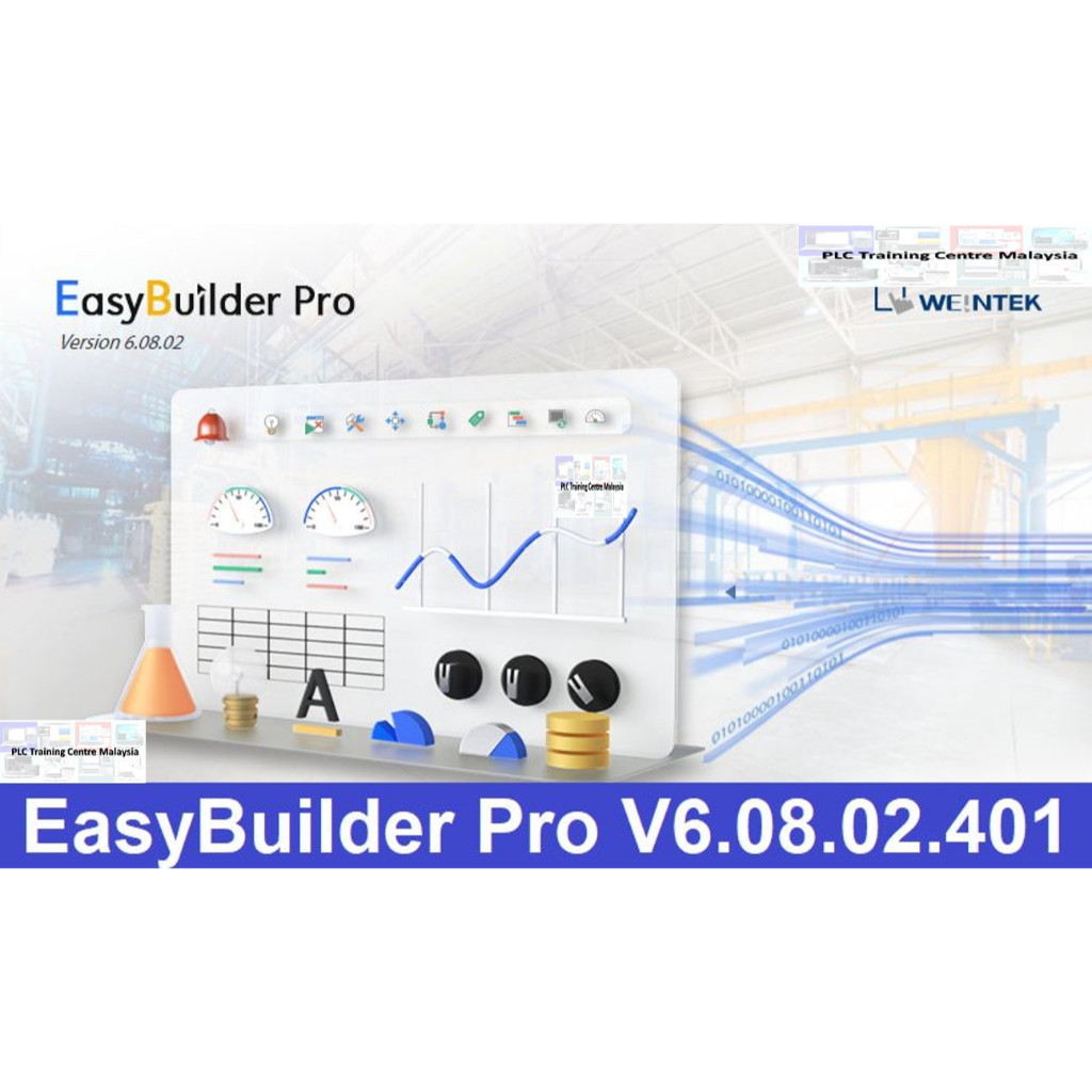 EasyBuilder Pro V6.08.02.401 Software (New Version) with Video Setup ...