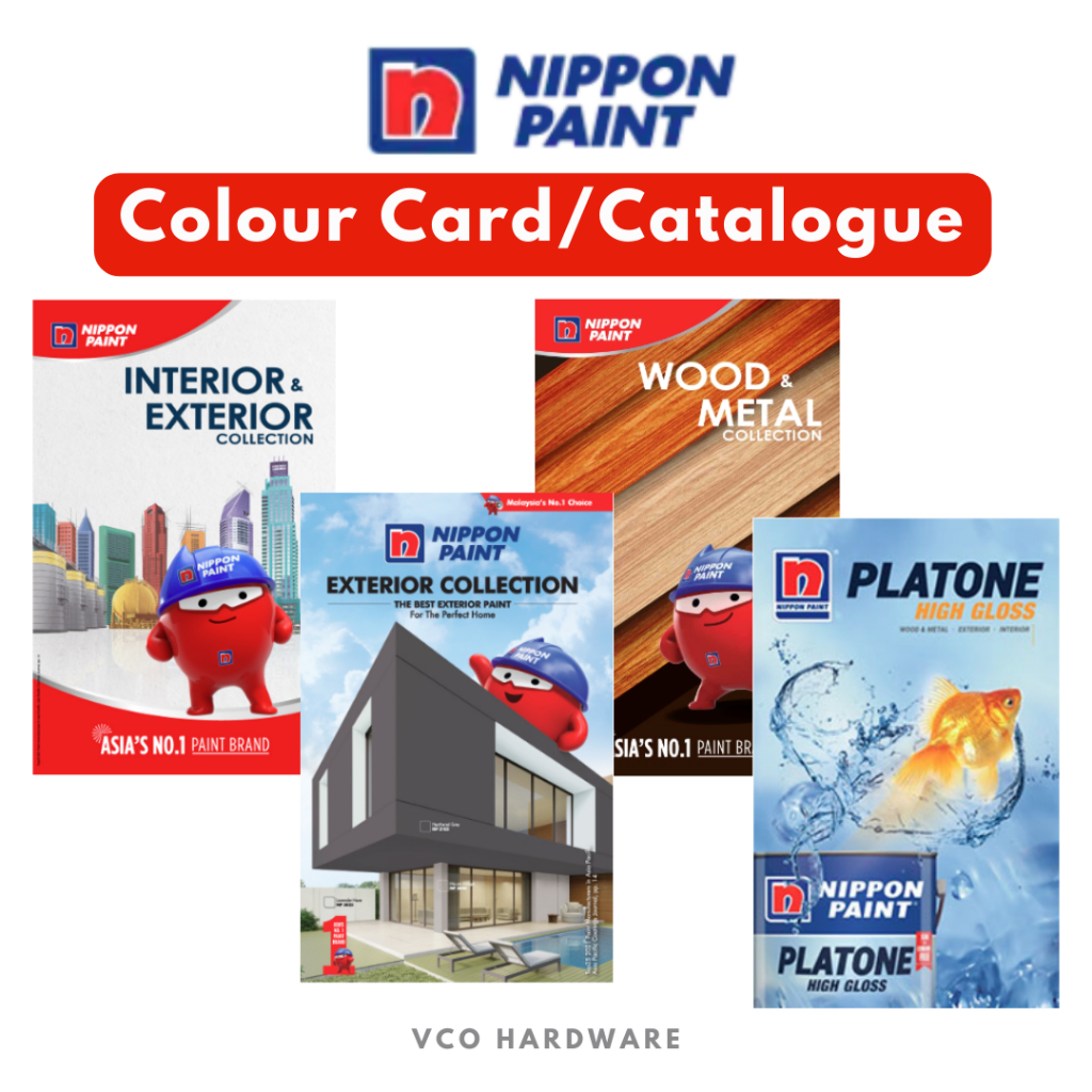 Nippon Paint Colour Card Set / Catalogue / Catalog Cat | Shopee Malaysia