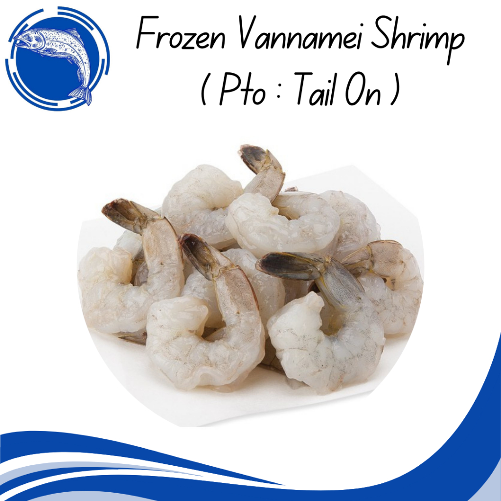 🔥New🔥 Frozen Vannamei Shrimp Meat / Isi Udang / 虾仁 { PTO : Tail On ...