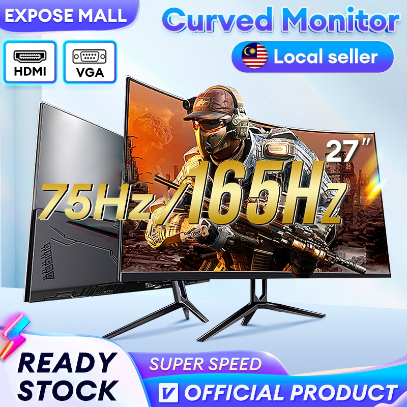Monitor PC PS4/PS5 IPS Gaming Monitor EXPOSE 165 HZ/75 HZ Curved ...