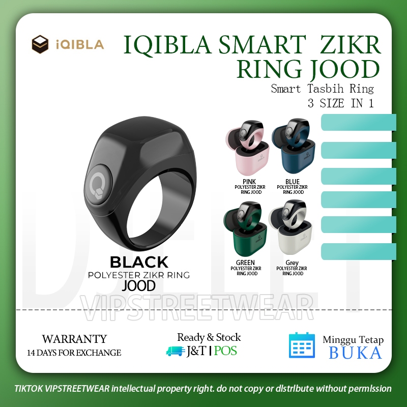 Newest!Power Bank Box!Iqibla Smart Tasbih Cincin Zikir ring jood ...