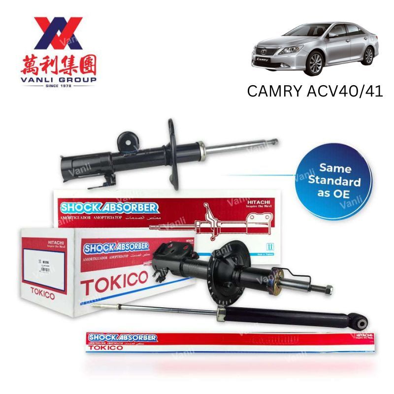 Tokico Shock Absorber Front Rear For TOYOTA CAMRY ACV40/41(2006~2011 ...