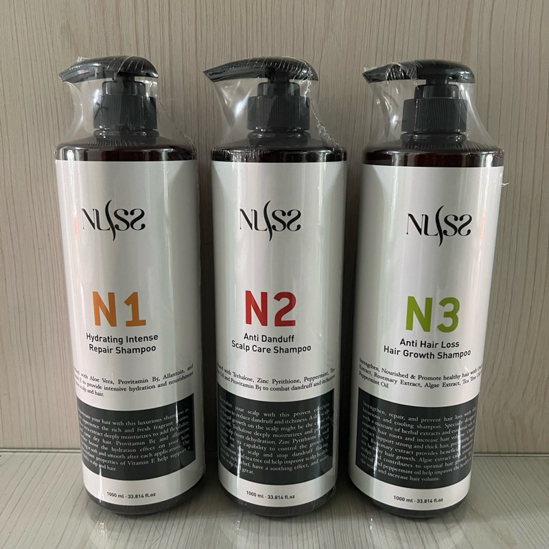 🛍🛒 Nliss N1/N2/N3 1000ml Hair Saloon Professional Shampoo | Shopee Malaysia