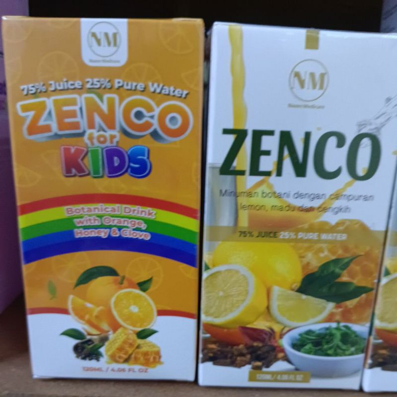 ZENCO Dewasa /Kids Minuman Botani Dengan Campuran Lemon,Madu & Cengkih ...