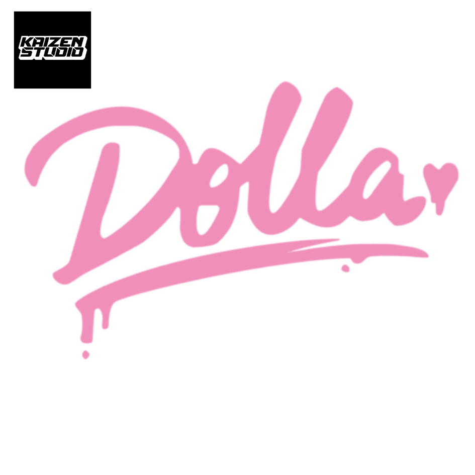 KAIZEN STUDIO Dolla Malaysian Girl Band Cutting Vinyl Sticker | Shopee ...