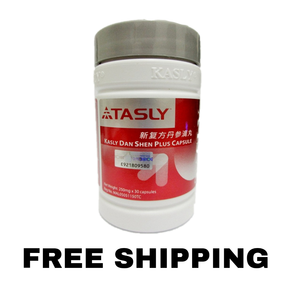 Tasly Danshen Plus Capsule 100% Herba Halal Jakim (1 botol) | Shopee ...