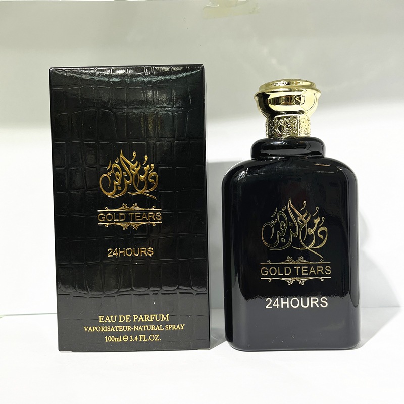 Arab Perfumes Gold Tears 24 Hours black EDP for man 100ml | Shopee Malaysia