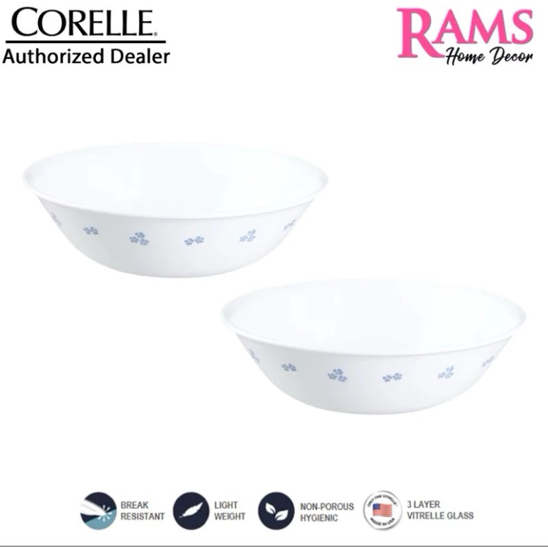 Original corelle Langkawi 2pcs serving bowl 1Liter bunga secret ...