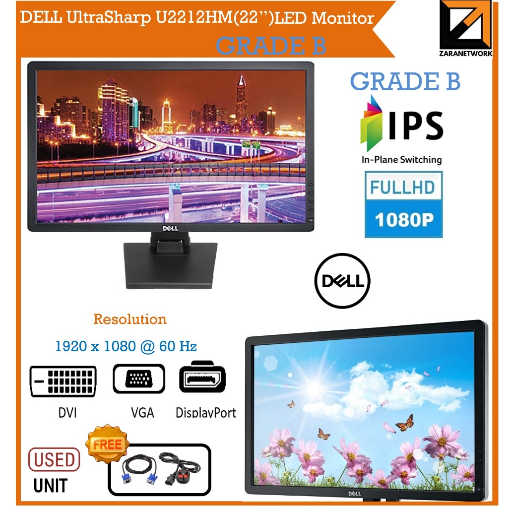 LED / LCD / DELL / 17 ~ 24 INCH, WIDESCREEN LED MONITOR LCD MONITOR ...