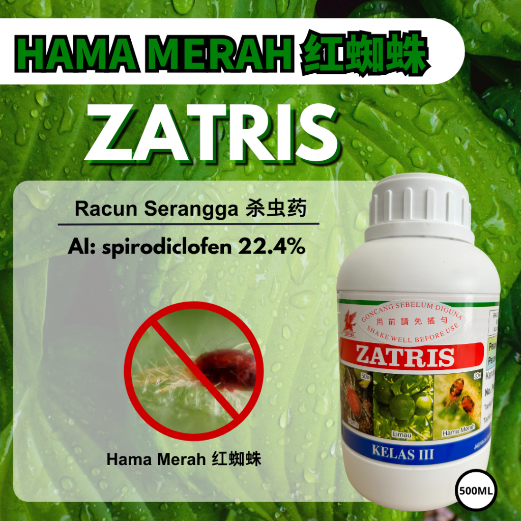 【RACUN HAMA MERAH】Zeenex Zatris (500ml) Racun Serangga Perosak ...