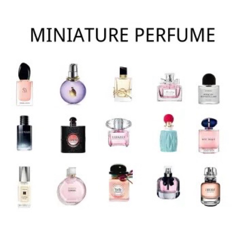 Perfume Fragrance Miniature Collection 💯 Authentic | Shopee Malaysia