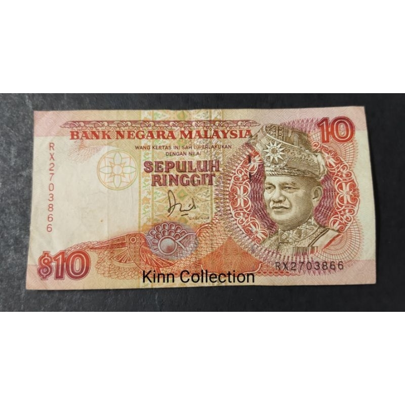 old notes Malaysia 🇲🇾 6th series Rm10 vf | Shopee Malaysia