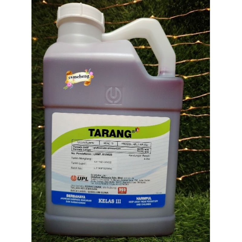 4L UPL Tarang / Racun Rumpai Glufosinate-Ammonium 24.5% / Abang Basta15 ...