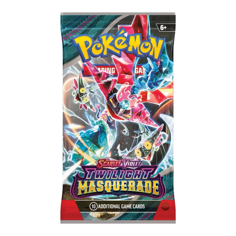[Live Rip] PTCG Pokemon Twilight Masquerade Booster Packs | Shopee Malaysia