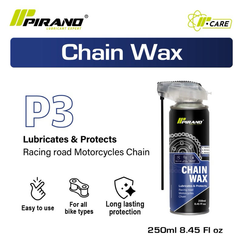 PIRANO CHAIN WAX P3 (250ML) | Shopee Malaysia