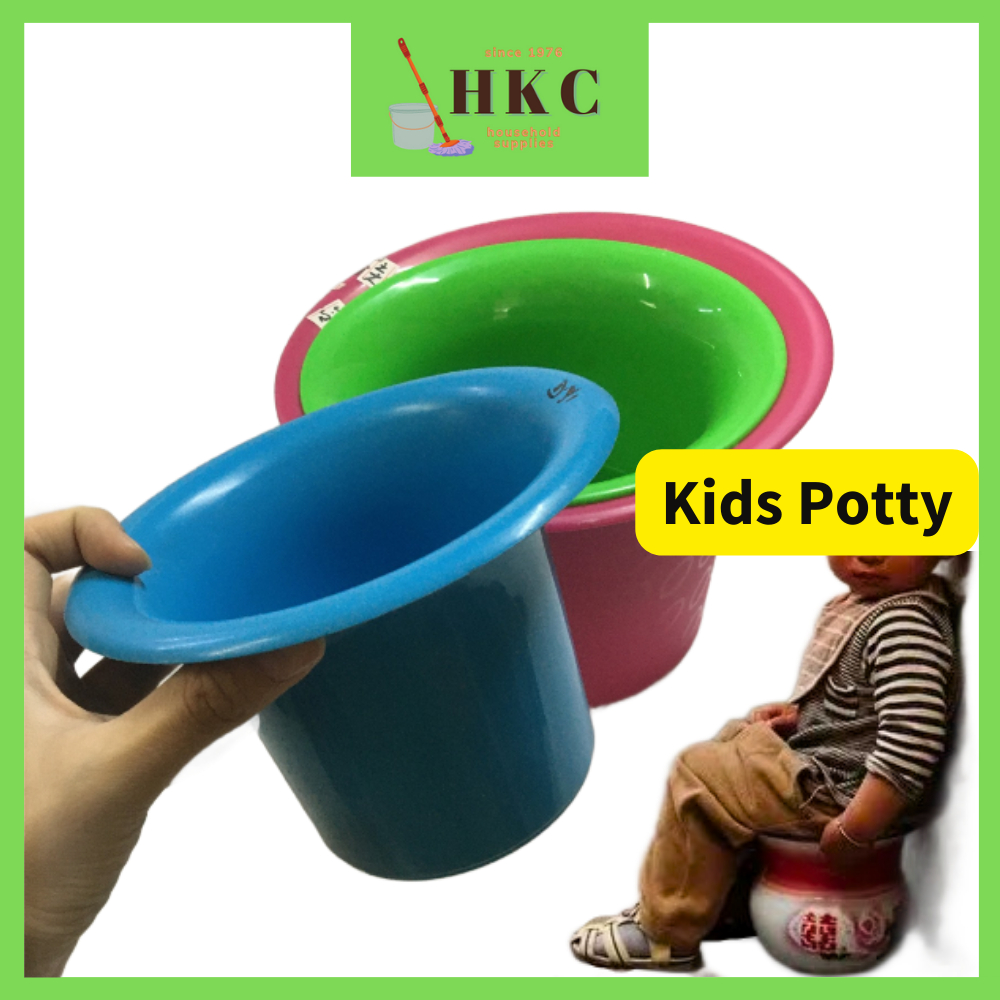 TEBAL Traditional Potty Red Plastic Spittom Baby Potty Plastic Urinal ...