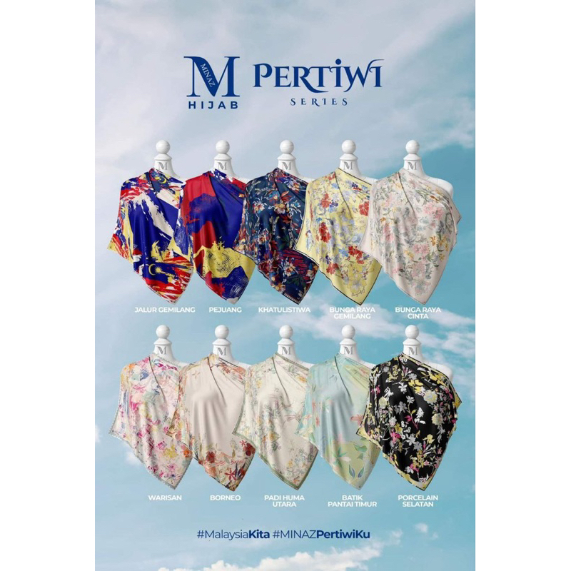 MINAZ HIJAB MERDEKA COLLECTION (KIDS) BIDANG 36 | Shopee Malaysia