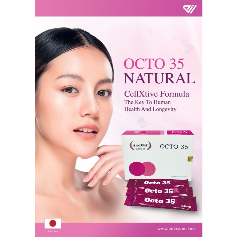 AIIVISION OCTO 35 Natural CellXtive Formula The Key To Human Health And ...